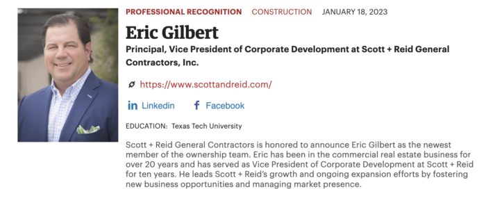 Eric Gilbert - People On The Move | Scott + Reid