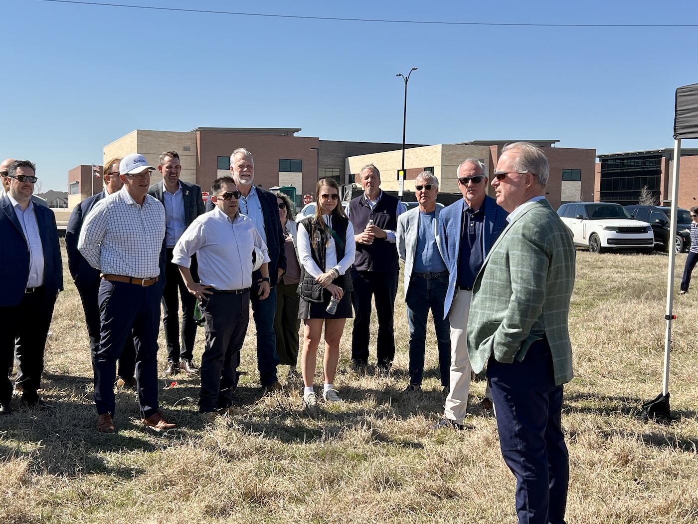 Groundbreaking of Veritex Frisco | Scott + Reid